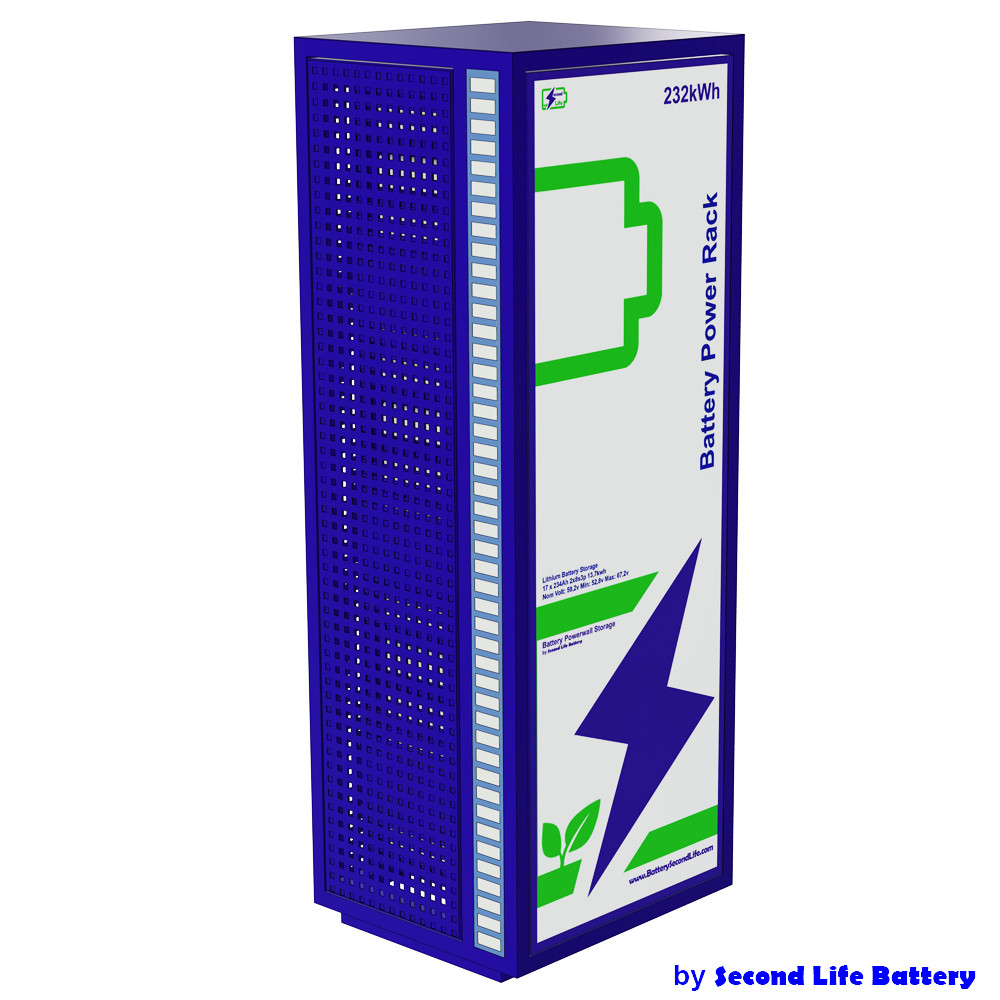 Battery Power Rack 232kWh 16s | Batterysecondlife.com
