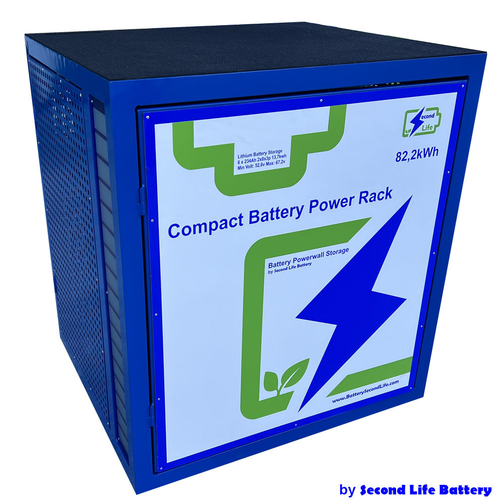 Compact Battery Power Rack 82kWh 16s | Batterysecondlife.com