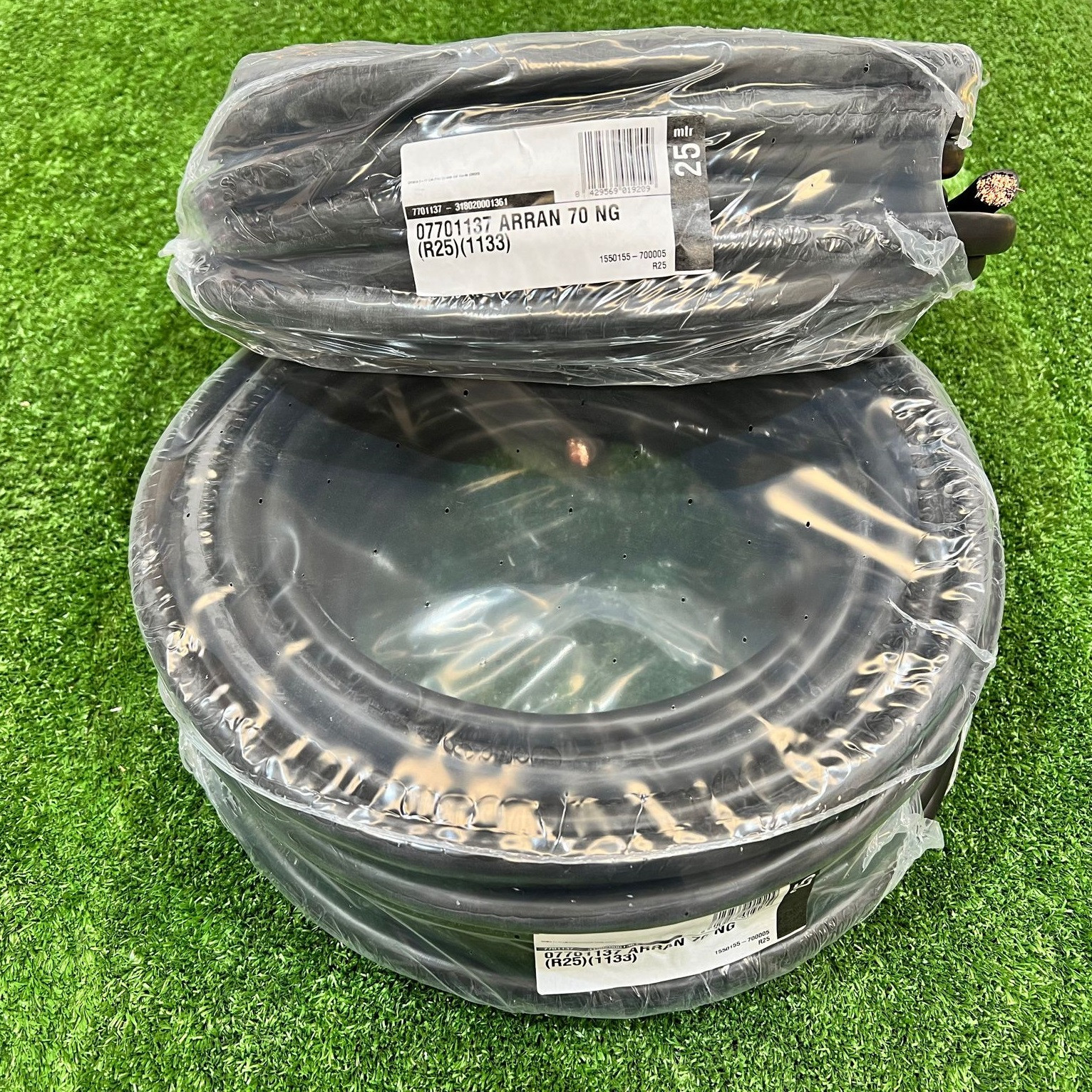 Bobina Cable NEGRO Flexible 25m de 70mm2 | Batterysecondlife.com